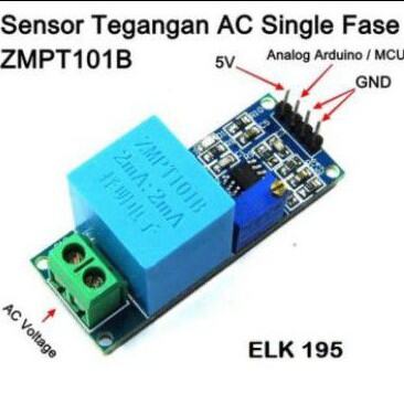 ZMPT101B Sensor Tegangan AC Listrik PLN 220V 250V Sensor Voltage | Lazada Indonesia
