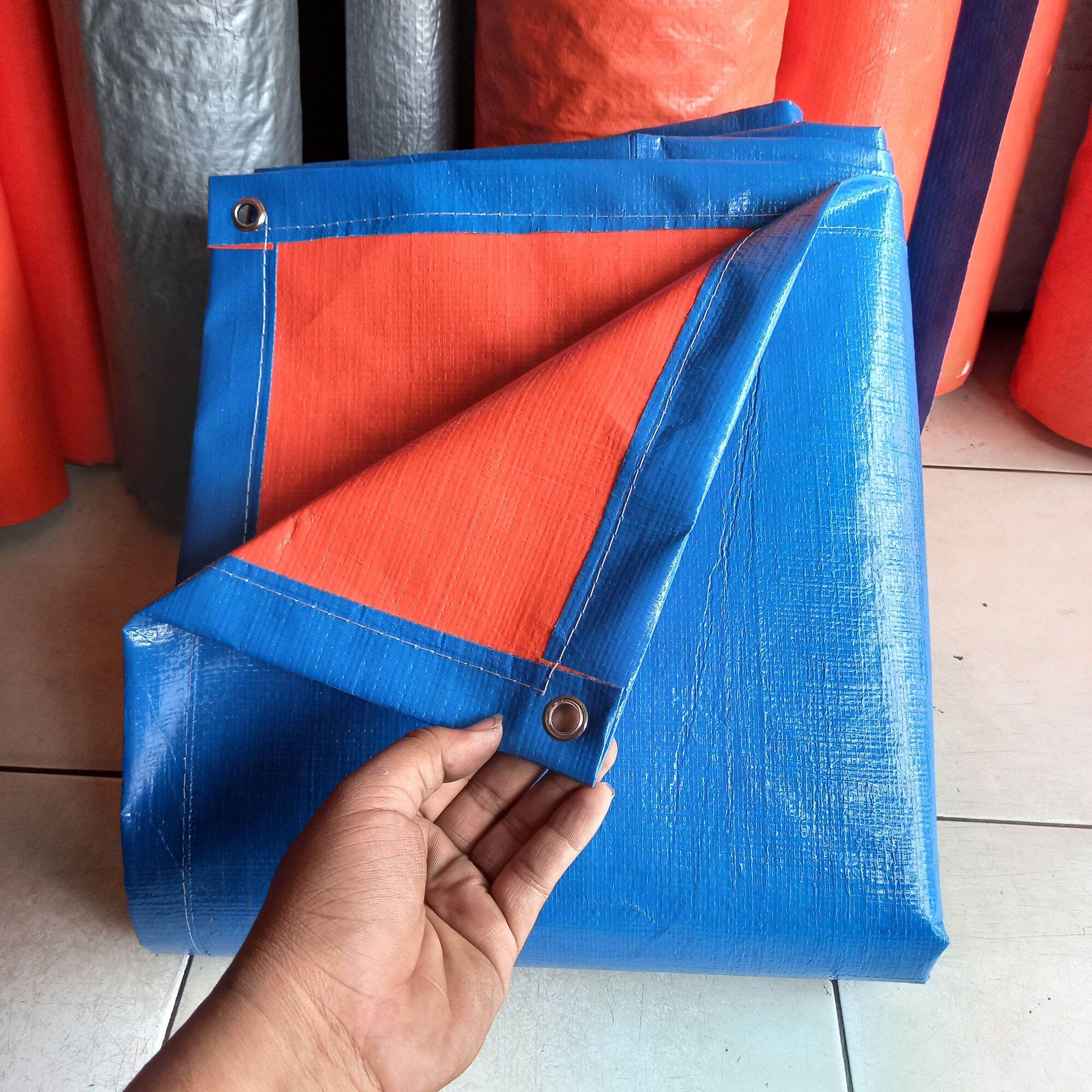 terpal plastik a12 tebal ukuran 4x7 | Lazada Indonesia