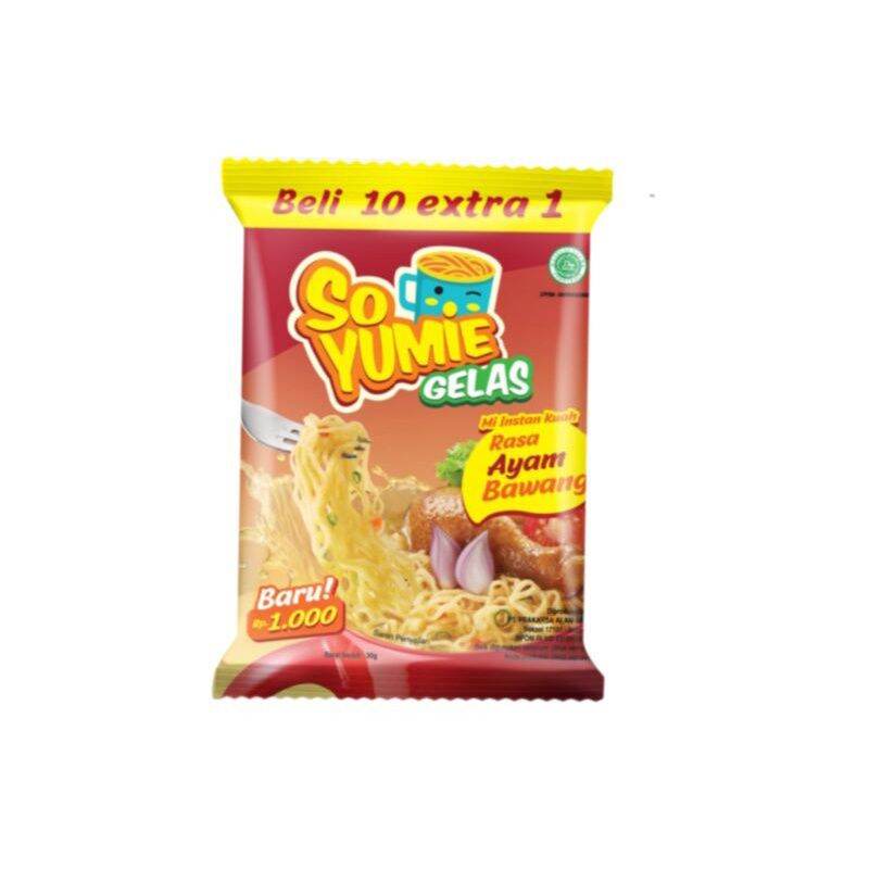 So Yumie Mie gelas 30gr 1 Renteng 10 bks | Lazada Indonesia