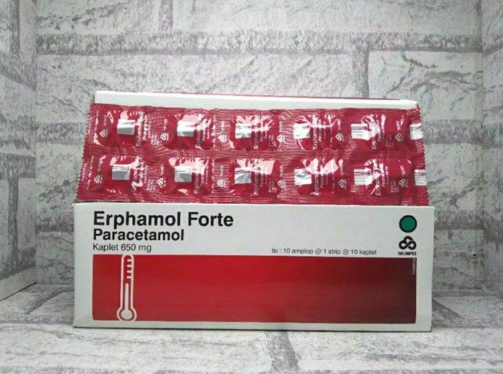 Erphamol Forte Paracetamol | Lazada Indonesia