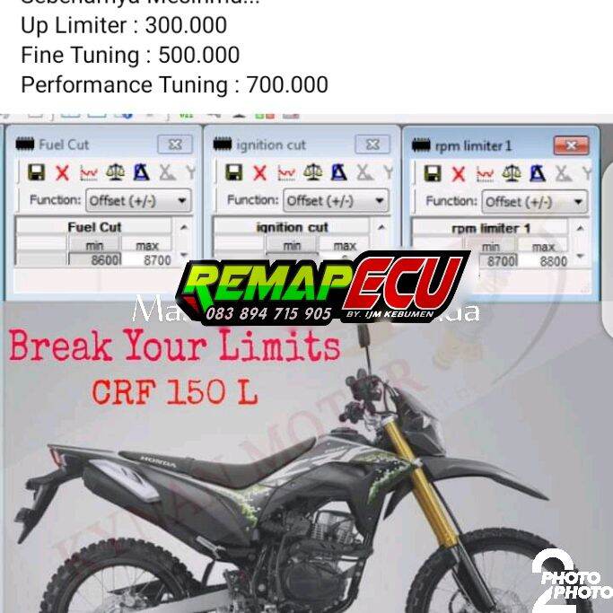 Remap ECU Honda dan Yamaha | Lazada Indonesia