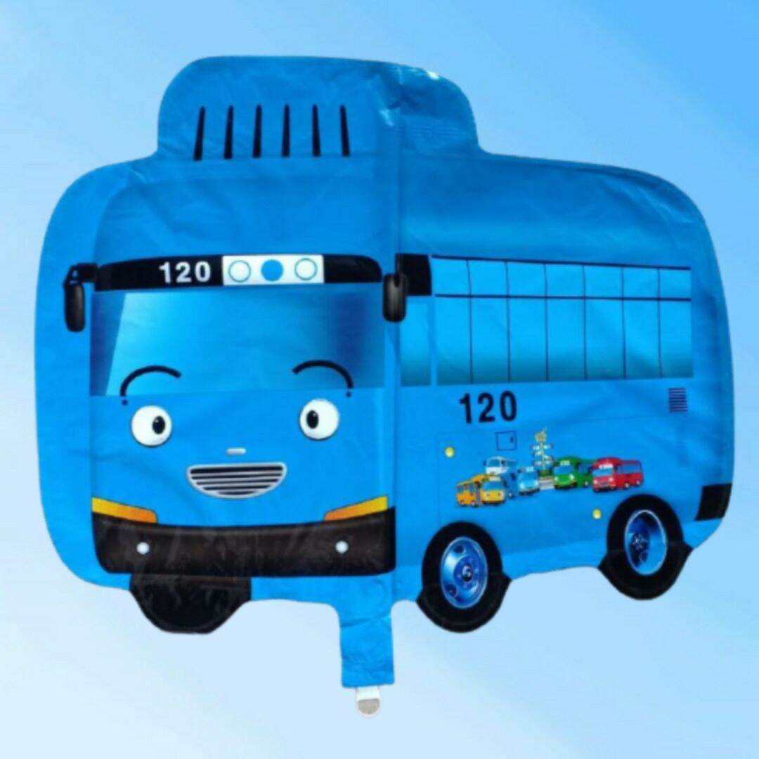 1pack TAYO 120 BIRU (Balon Gas/FOIL/TERBANG/KARAKTER) | Lazada Indonesia