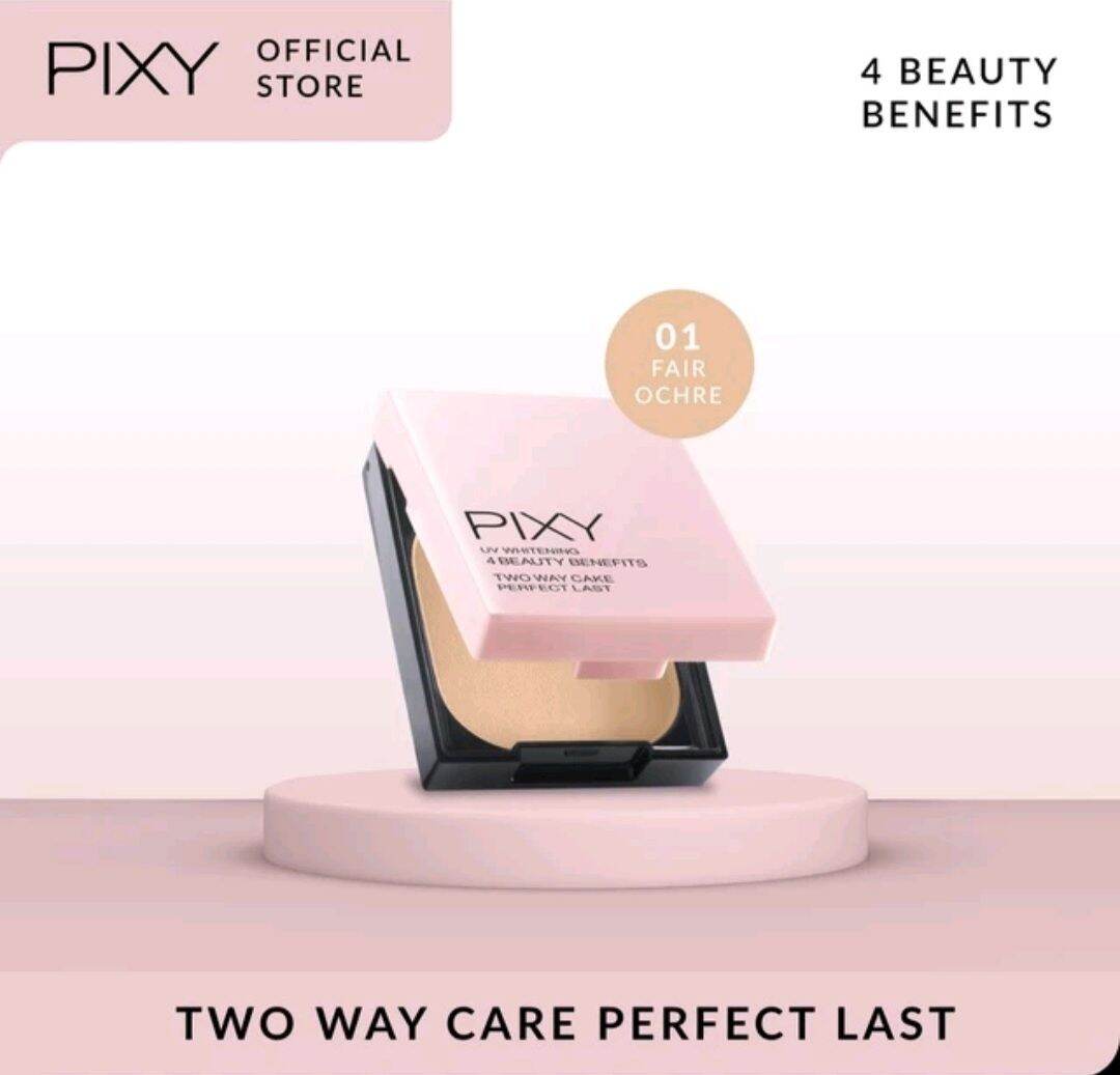 PIXY Two Way Cake Perfect Last 9gr - Bedak Padat | Lazada Indonesia