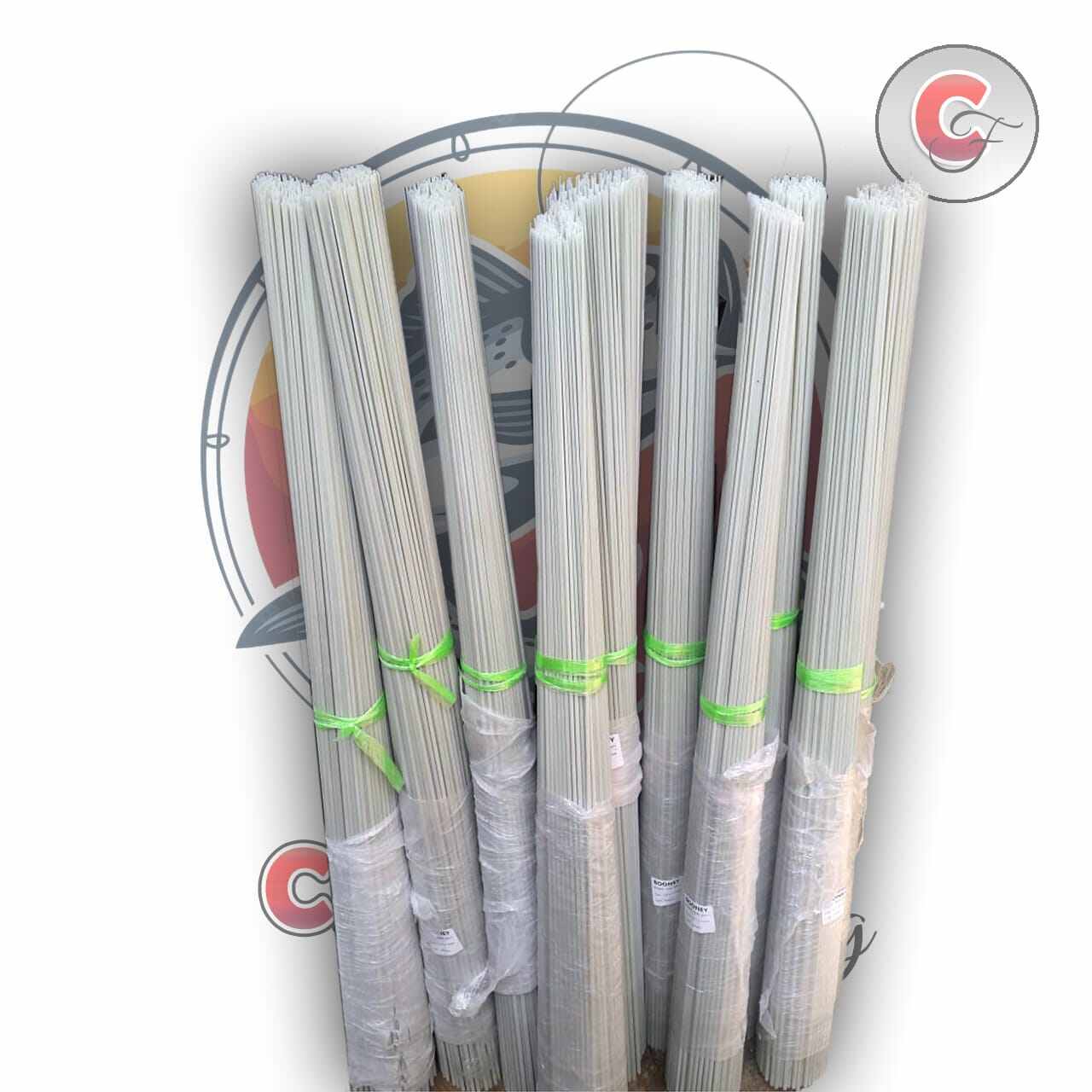 bahan ujung joran fiber solid kaku 100cm sudah diserut | Lazada Indonesia