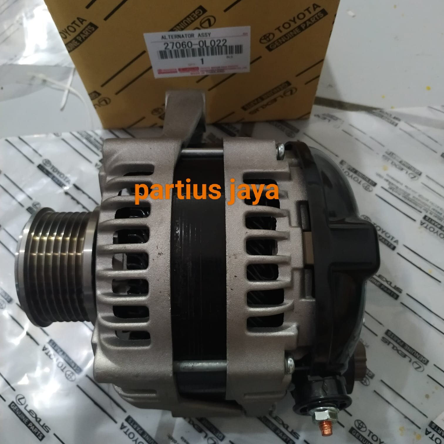 ALTERNATOR DINAMO AMPERE INNOVA 2KD FORTUNER HILUX VIGO DIESEL SOLAR ...