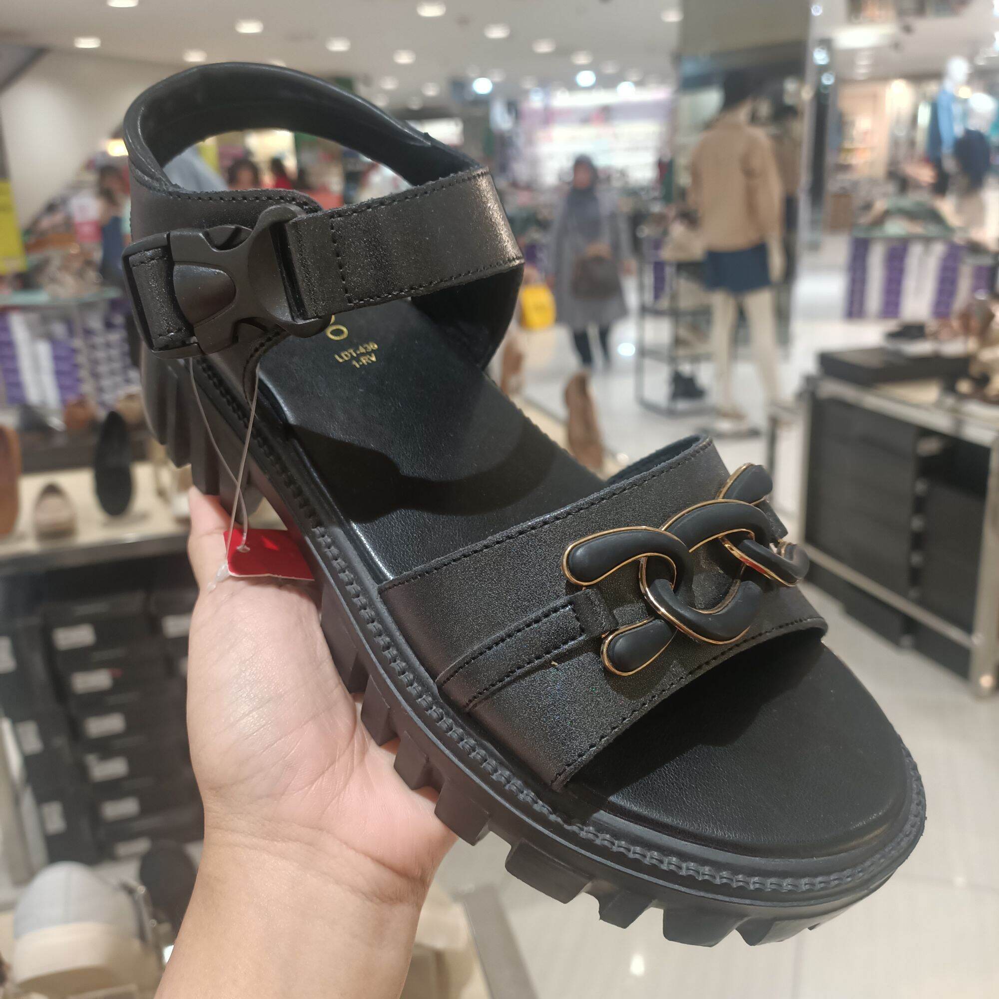 FLADEO ‼️ sepatu sandal wanita wedges doctmart | Lazada Indonesia