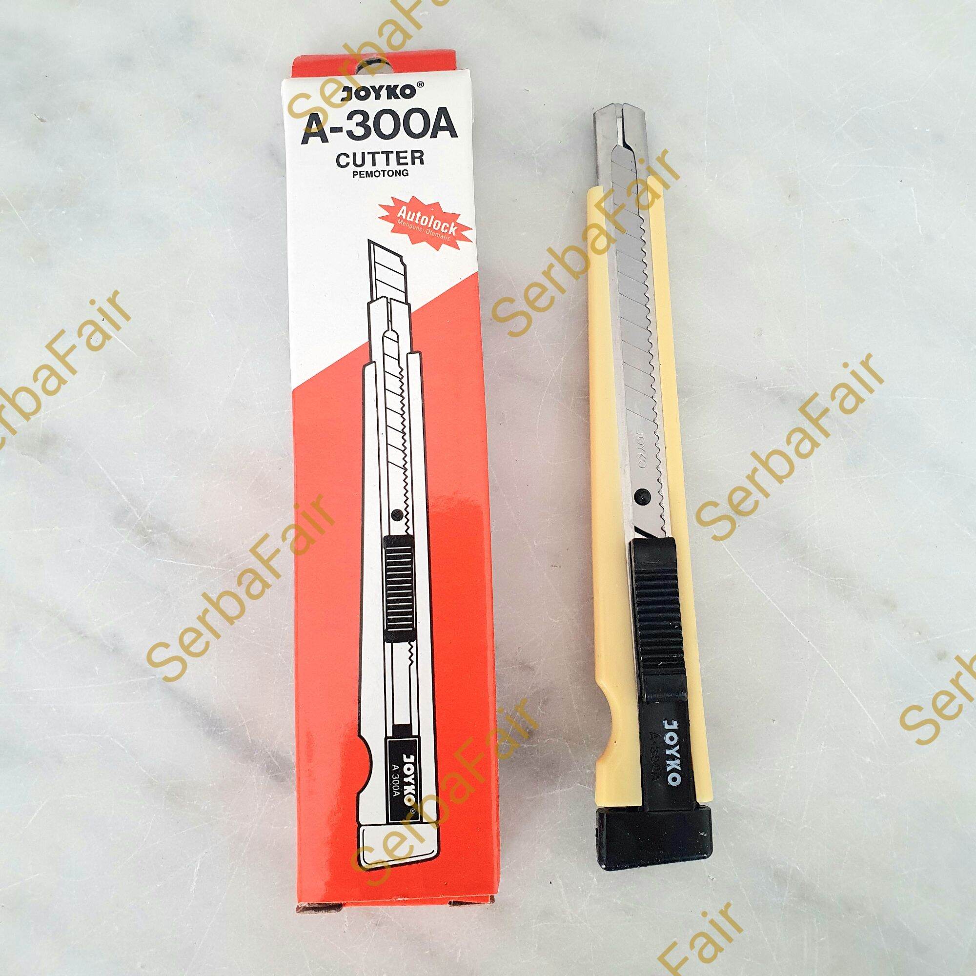 Cutter Kecil Joyko ORI / Cutter Kecil Joyko A 300 Berkualitas AUTOLOCK ...