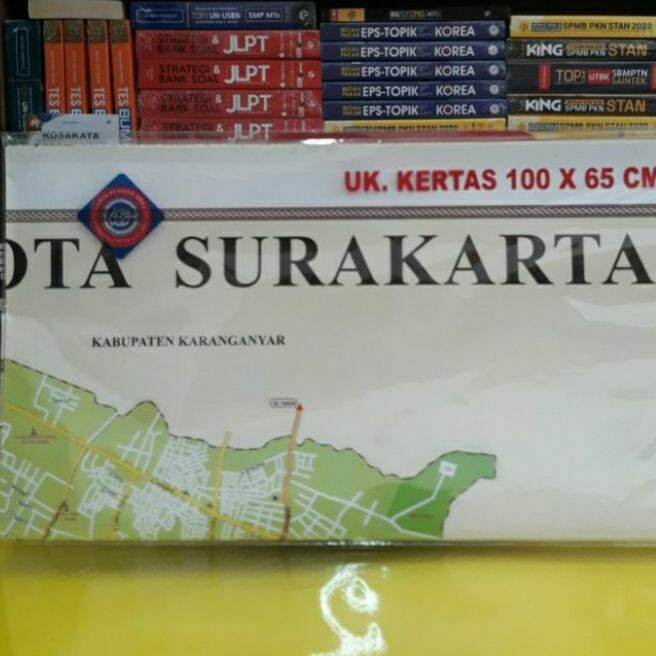 PETA KOTA SURAKARTA - SOLO LIPAT | Lazada Indonesia