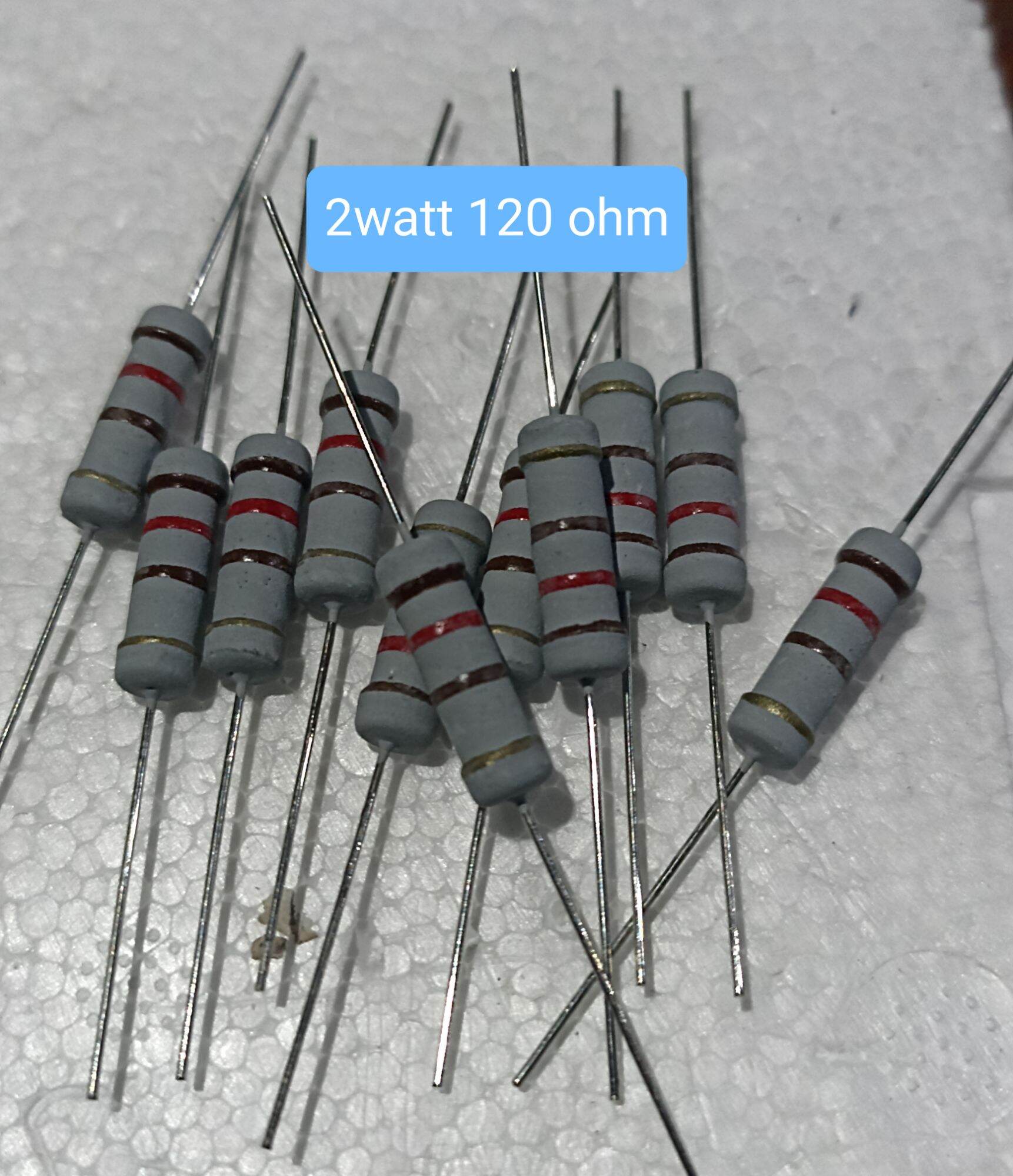 10BUAH RESISTOR 2WATT 120 OHM 2 WATT 120 OHM 2W 120OHM | Lazada Indonesia