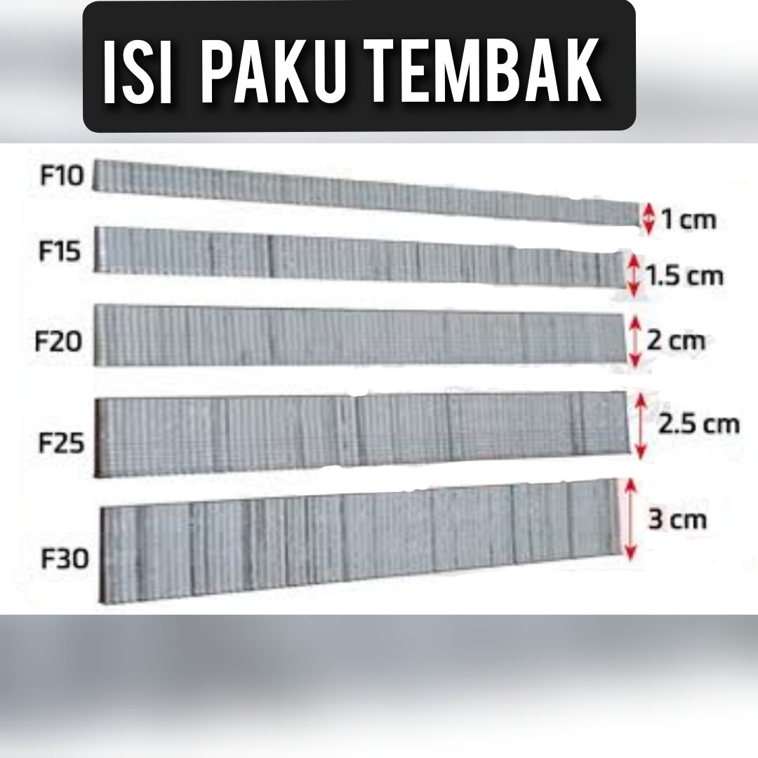 ISI PAKU TEMBAK F10,F15,F20,F25,F30 | Lazada Indonesia