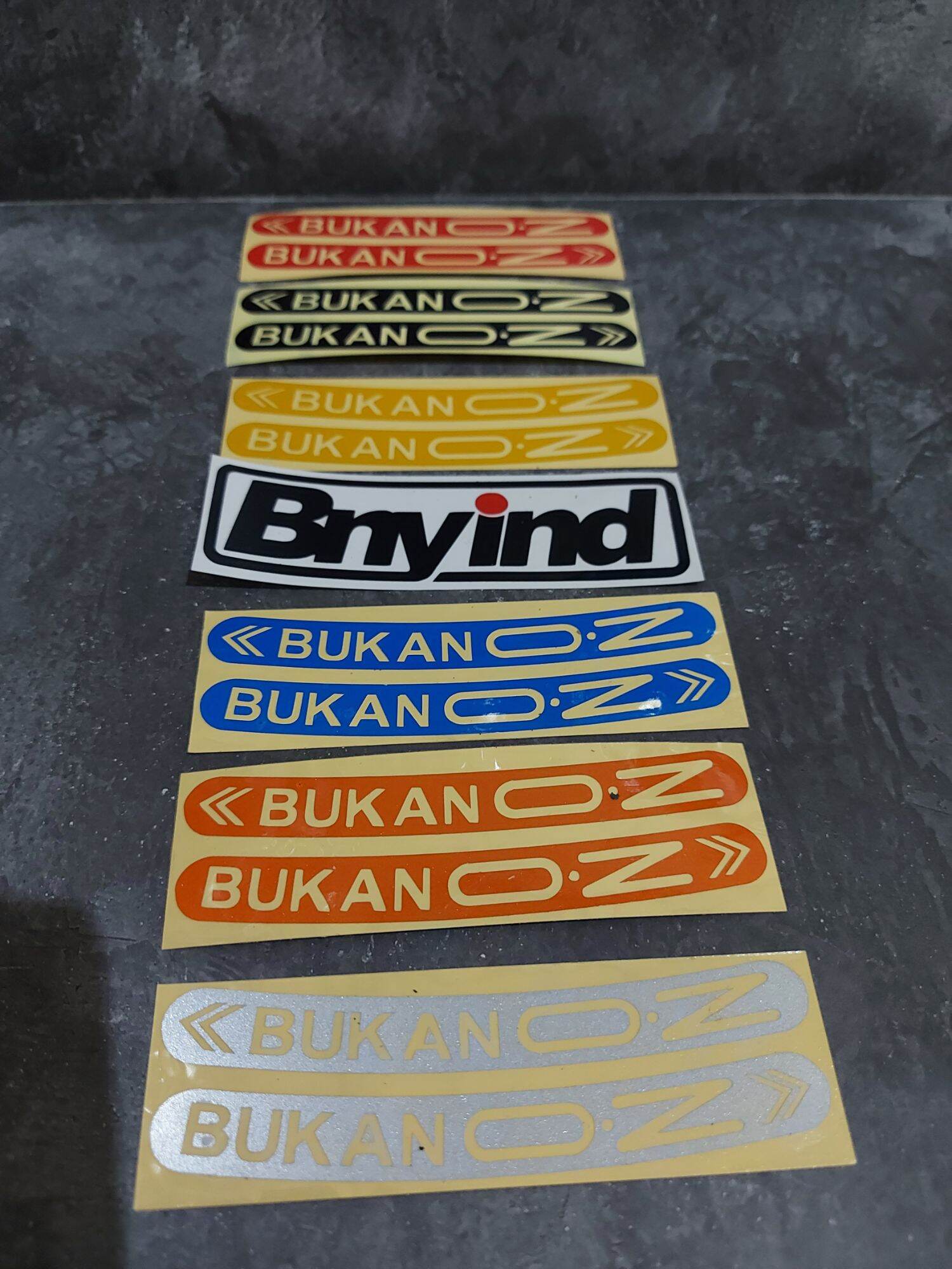 STICKER BUKAN OZ CUTTING | Lazada Indonesia
