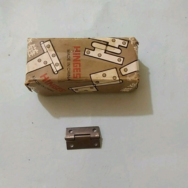 Engsel tipis rrt 1 inci. 48 pcs = 2 lusin pasang | Lazada Indonesia