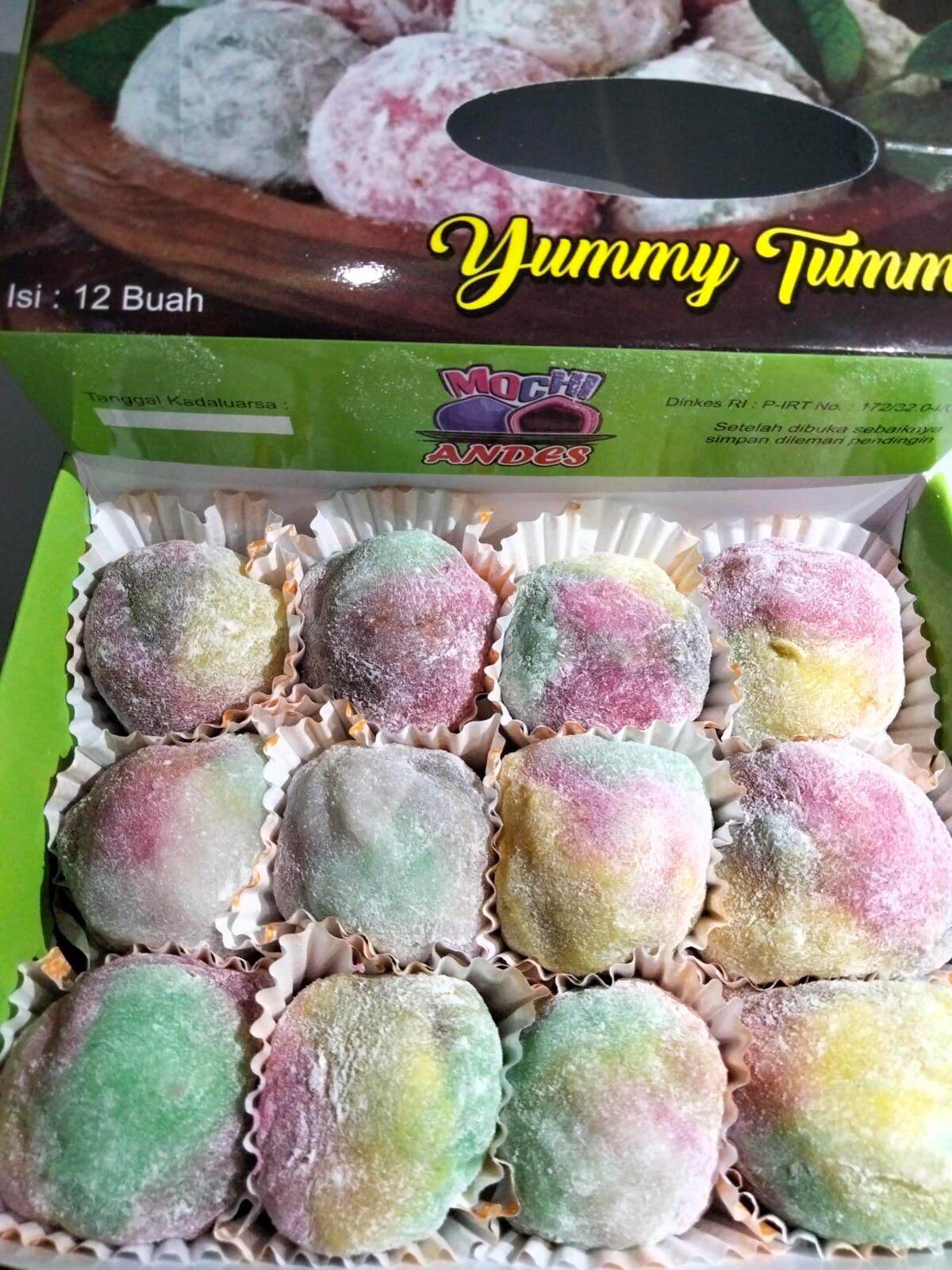 kue mochi varian aroma rasa warna warni | Lazada Indonesia