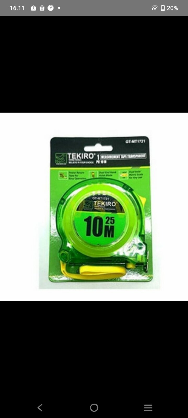 tekiro meteran transparant 10Meter | Lazada Indonesia