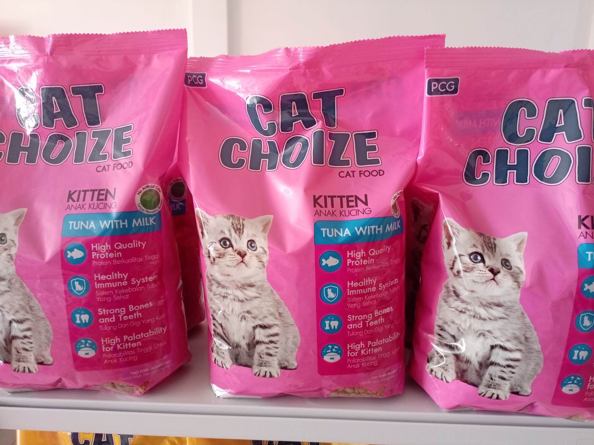 Cat Choize Tuna kitten 1 kg freshpack | makanan kucing cat choize ...