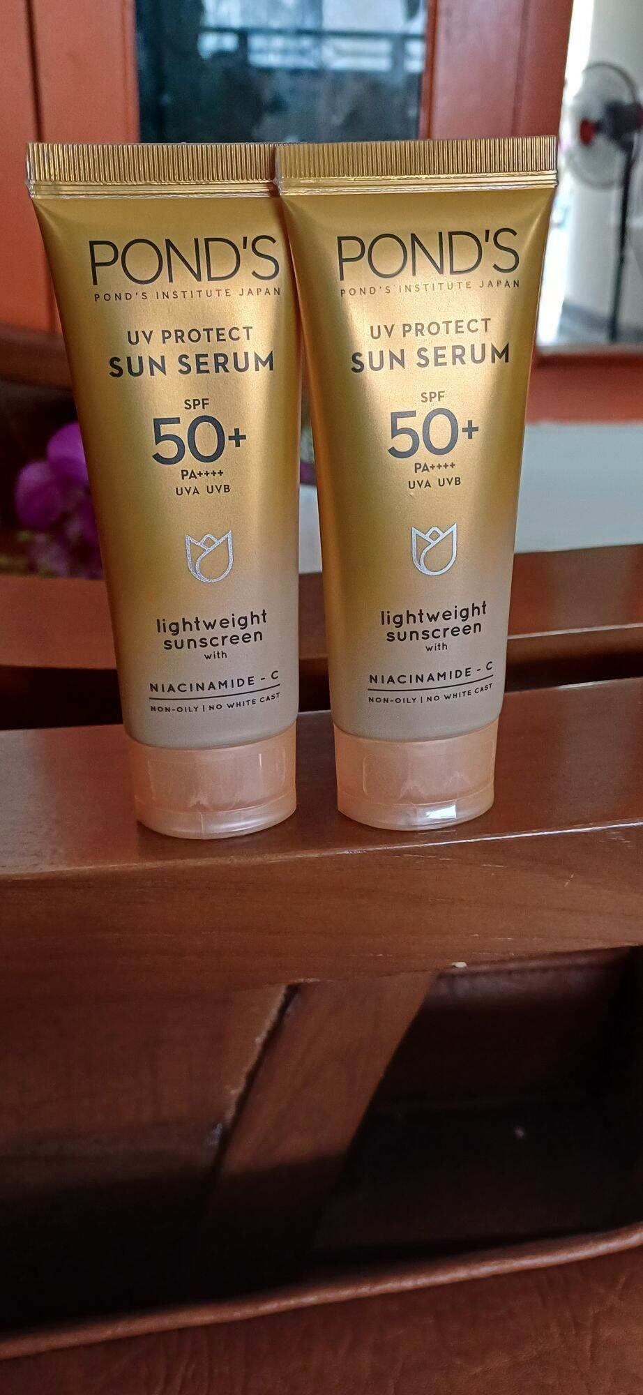 Ponds UV Protect Sun Serum SPF 50+ PA++++ 30g | Lazada Indonesia