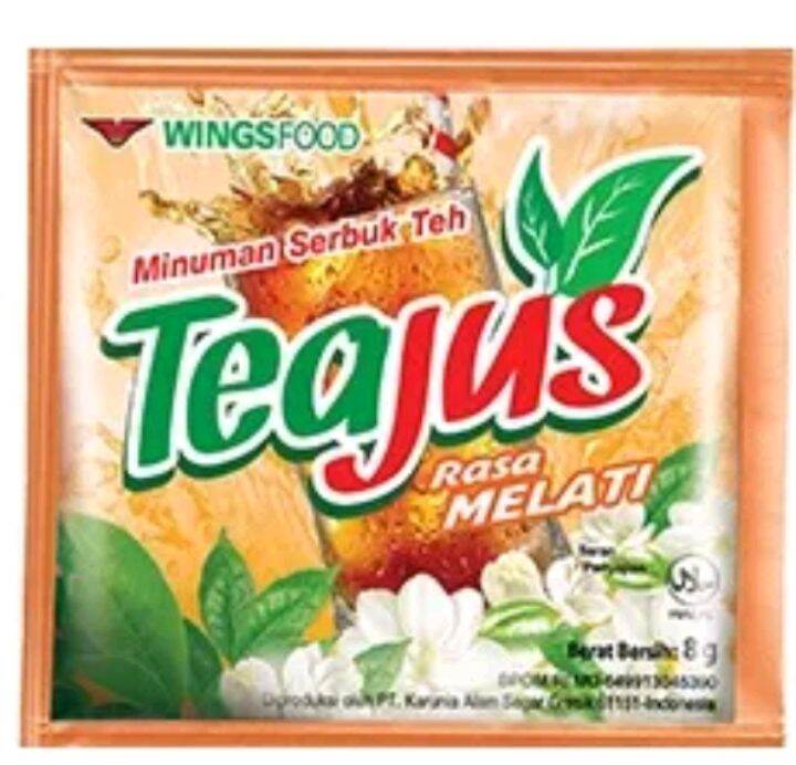 TEA JUS Varian Rasa 3 Renteng 30 biji / TEA Jus Minuman Serbuk | Lazada ...