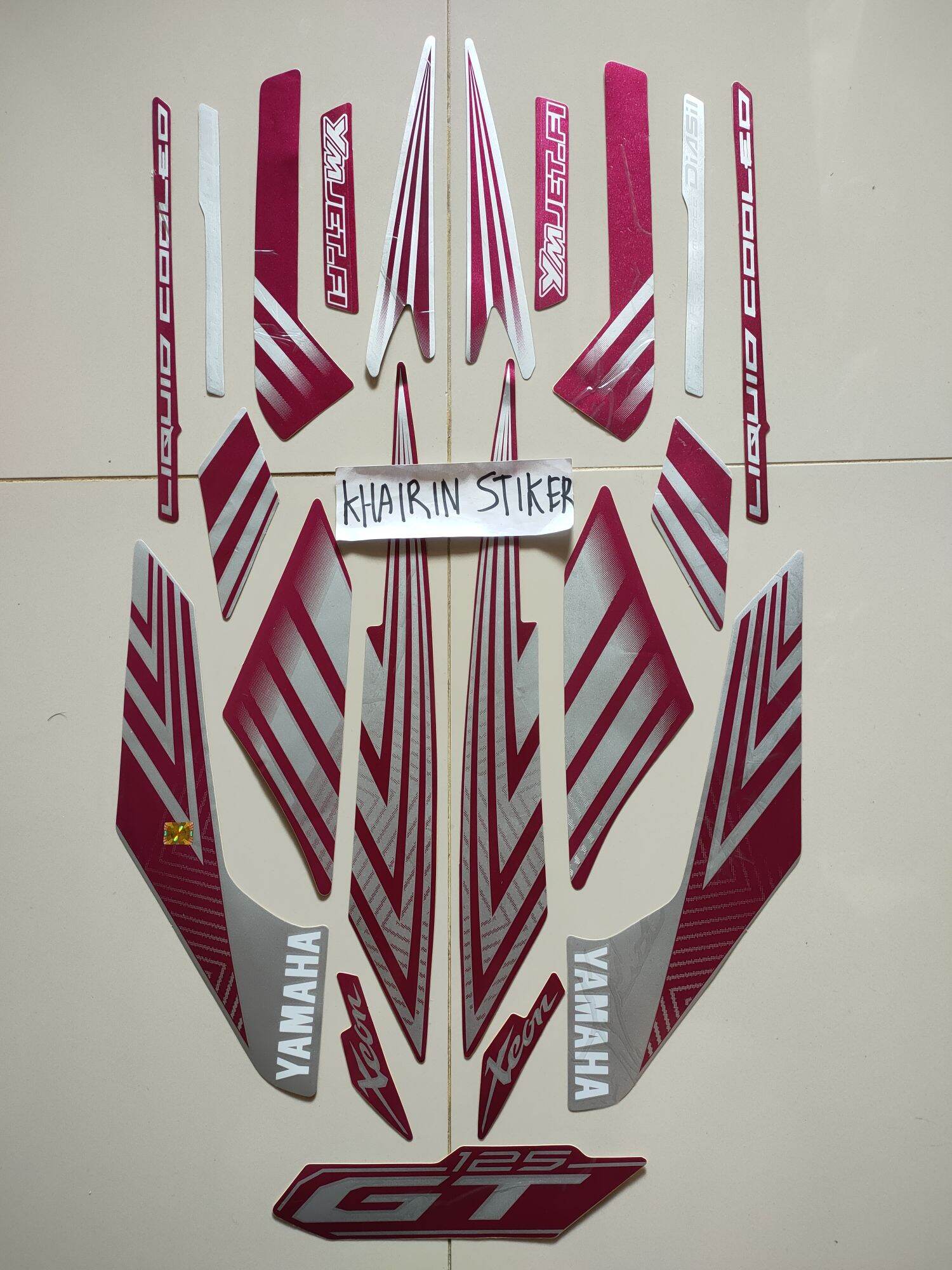 striping stiker Xeon GT 2014 2015 ungu | Lazada Indonesia