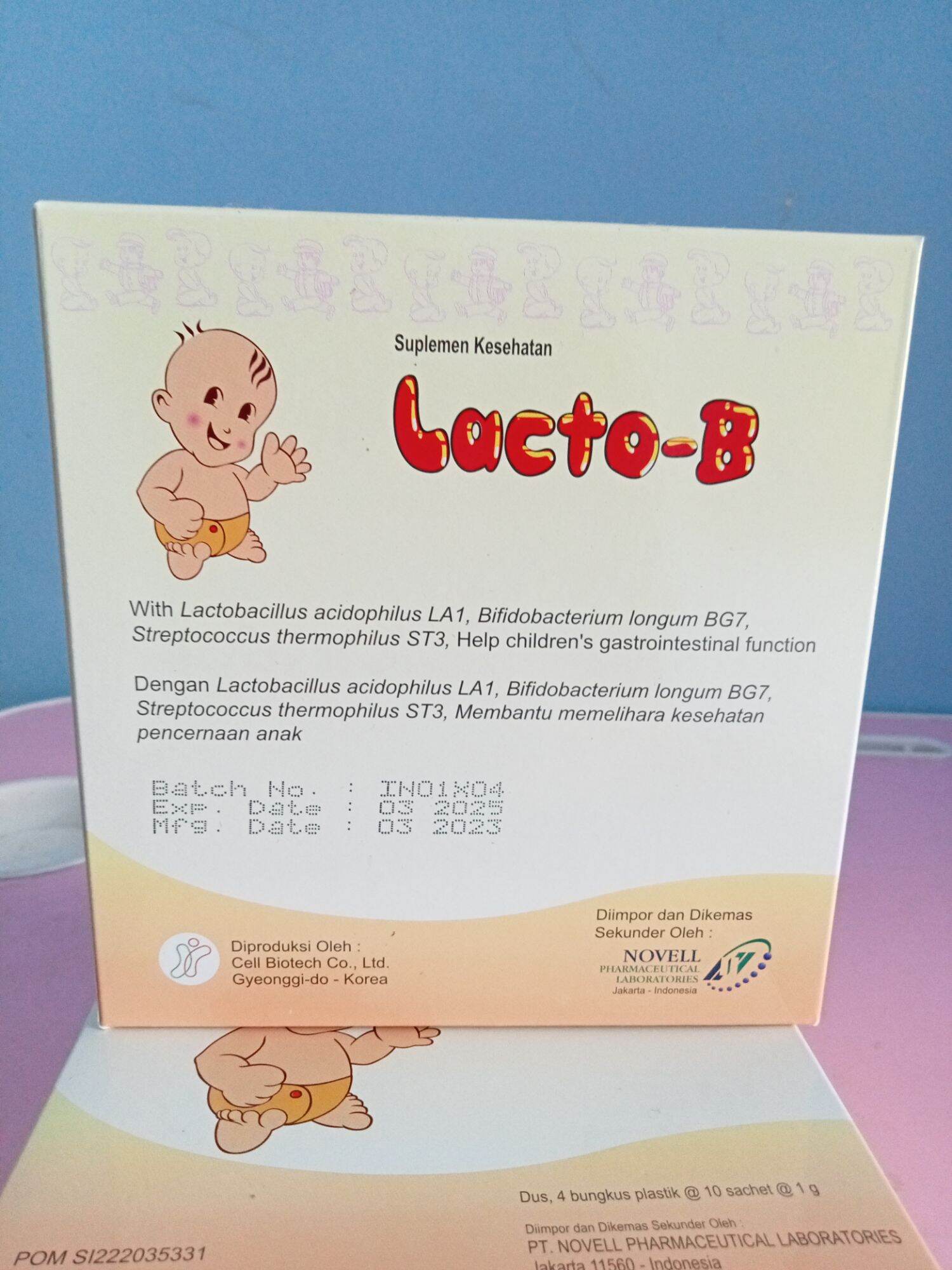 Lacto-B 1 Box | Lazada Indonesia