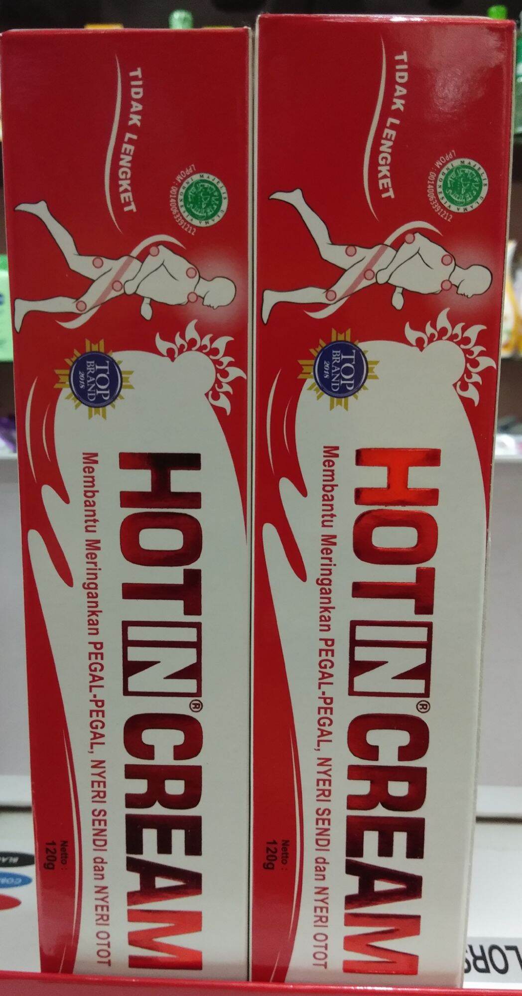 HOTIN Cream meringankan pegal. nyeri sendi dan otot. 60g. | Lazada ...