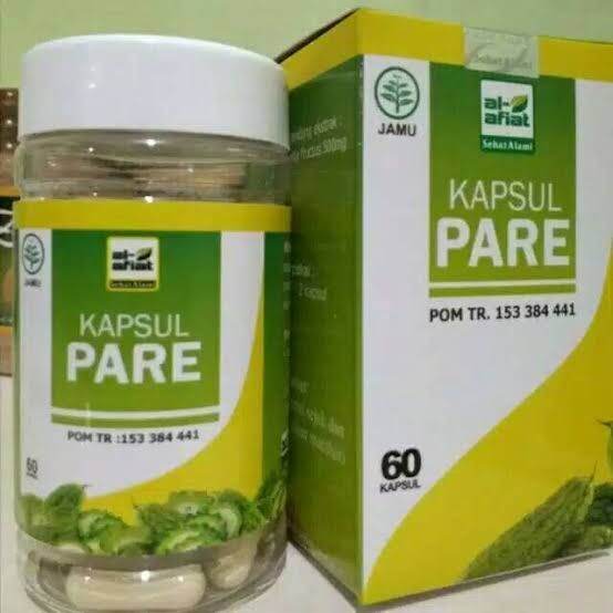 Kapsul PARE Al Afiat - Kapsul Ekstrak Pare untuk Diabetes | Lazada ...