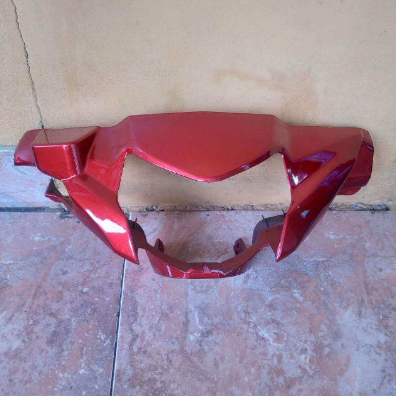 batok kelapa depan Yamaha Vega ZR warna merah marun | Lazada Indonesia