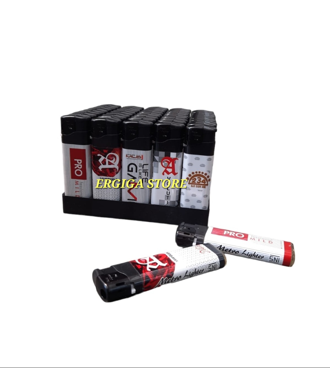 Metro Lighter F 011 D Korek Api Disposable Gas F011D Model Magnet rokok ...
