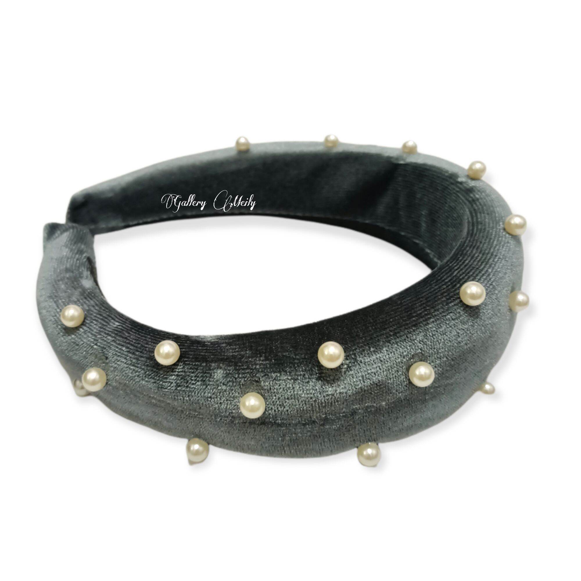 Bando busa bandana pearl headband cewek korea | Lazada Indonesia