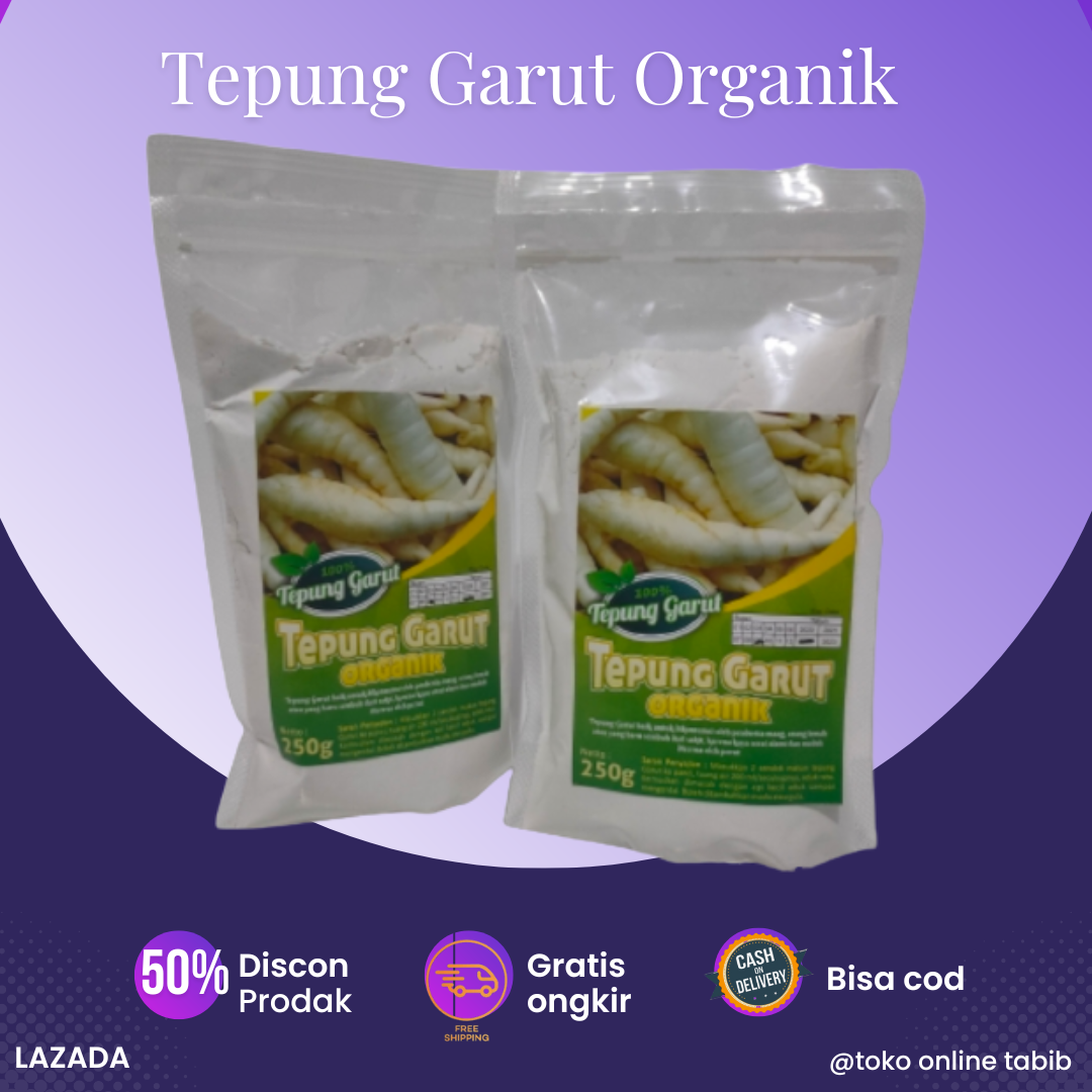 Tepung irut Pati Garut Asli 500gr untuk asam Lambung | Lazada Indonesia
