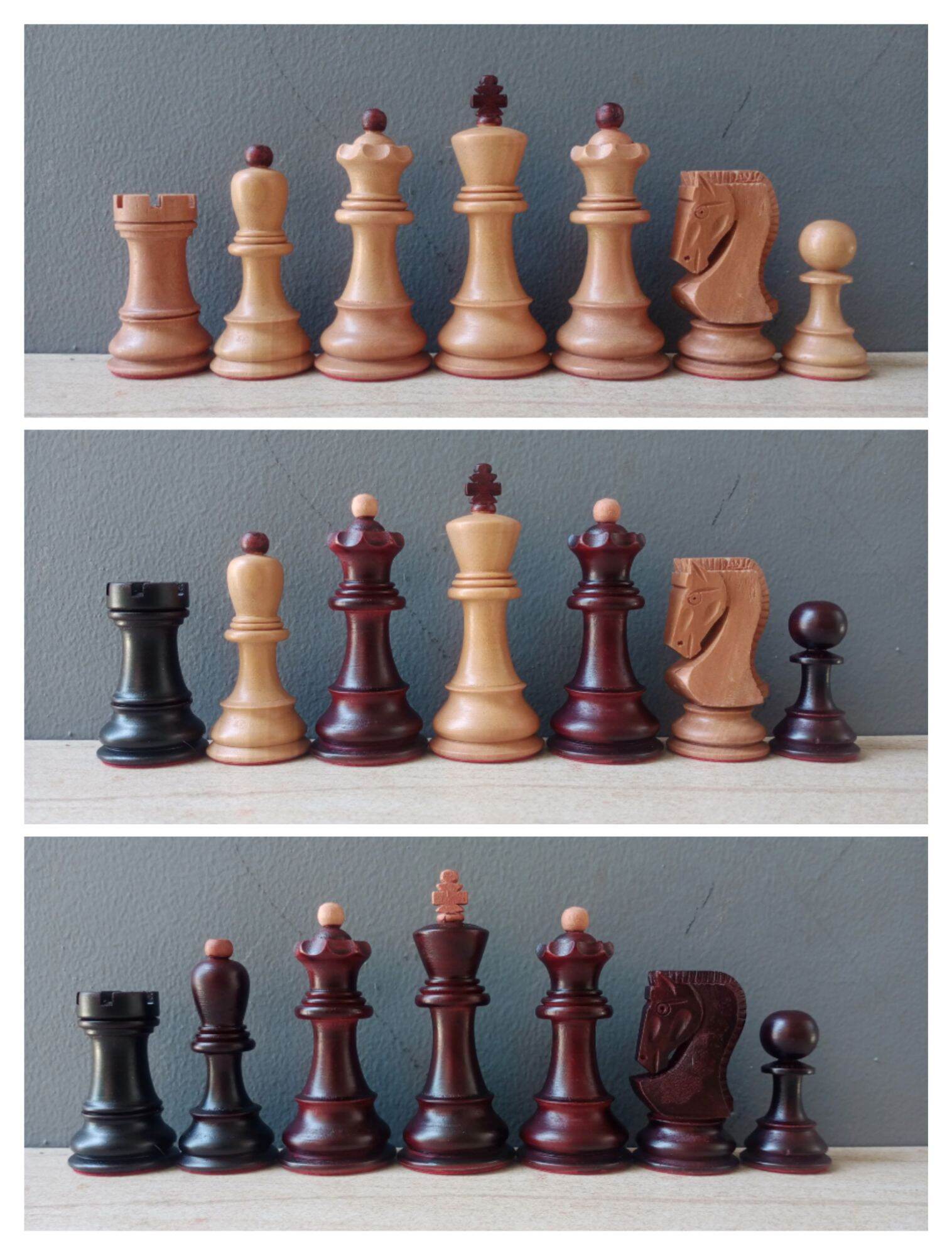 Bidak catur kayu premium type kuda zagreb | Lazada Indonesia