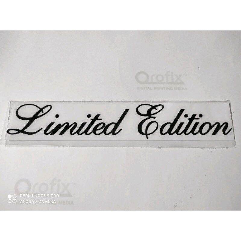 stiker limited edition stiker special edition stiker motor | Lazada ... stiker limited edition stiker special edition stiker motor | Lazada ...