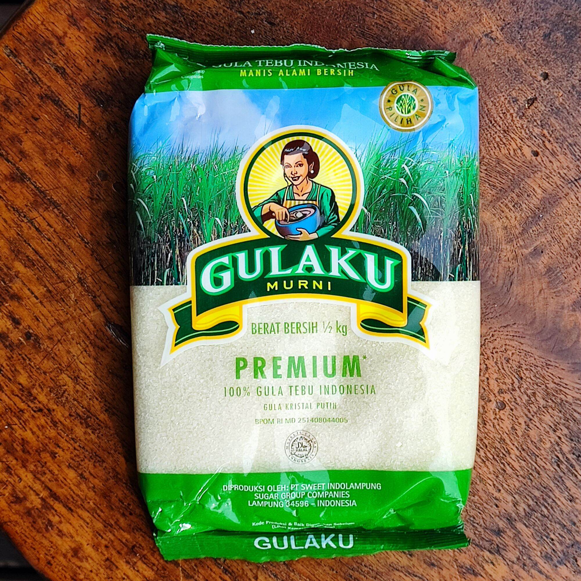 GULAKU Gula Tebu 500gr (1/2Kg) Gula Pasir Kristal Putih Premium ...