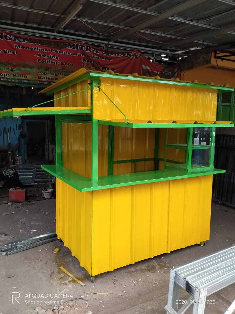 gerobak booth kontainer roda rombong kekinian | Lazada Indonesia