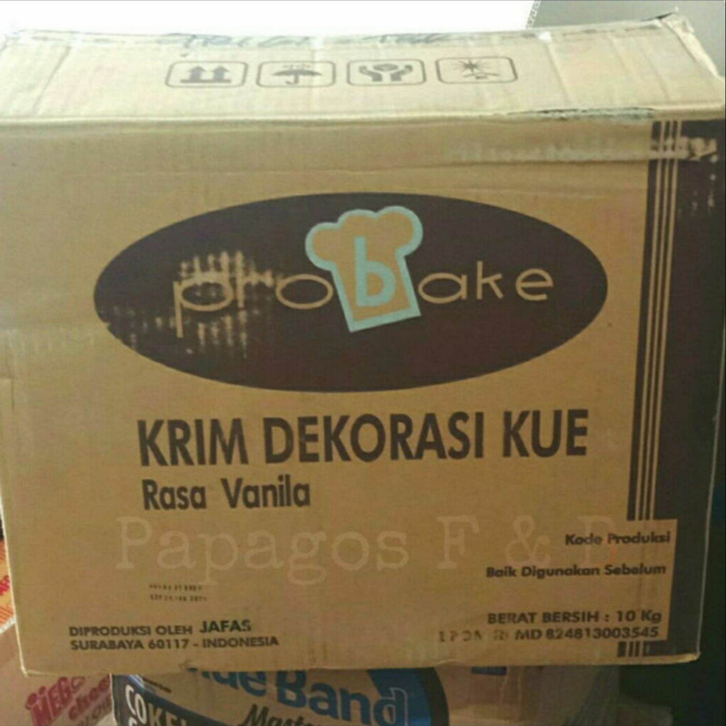Butter Cream Vanila Probake repack 500 gr / gram | Lazada Indonesia