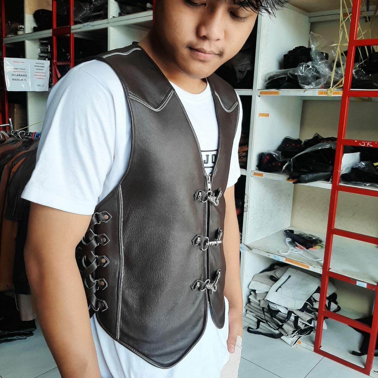 ROMPI KULIT DOMBA ASLI HITAM DAN COKLAT | Lazada Indonesia