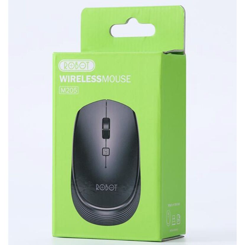 Mouse Wireless Robot M205 Black (Without Baterry) | Lazada Indonesia
