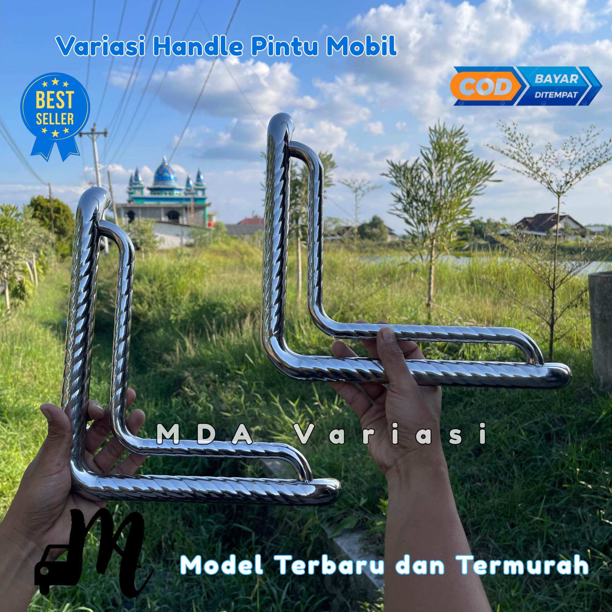 [COD] Handle Pintu variasi Pegangan model OTOT BLUEMOON tarikan pintu ...
