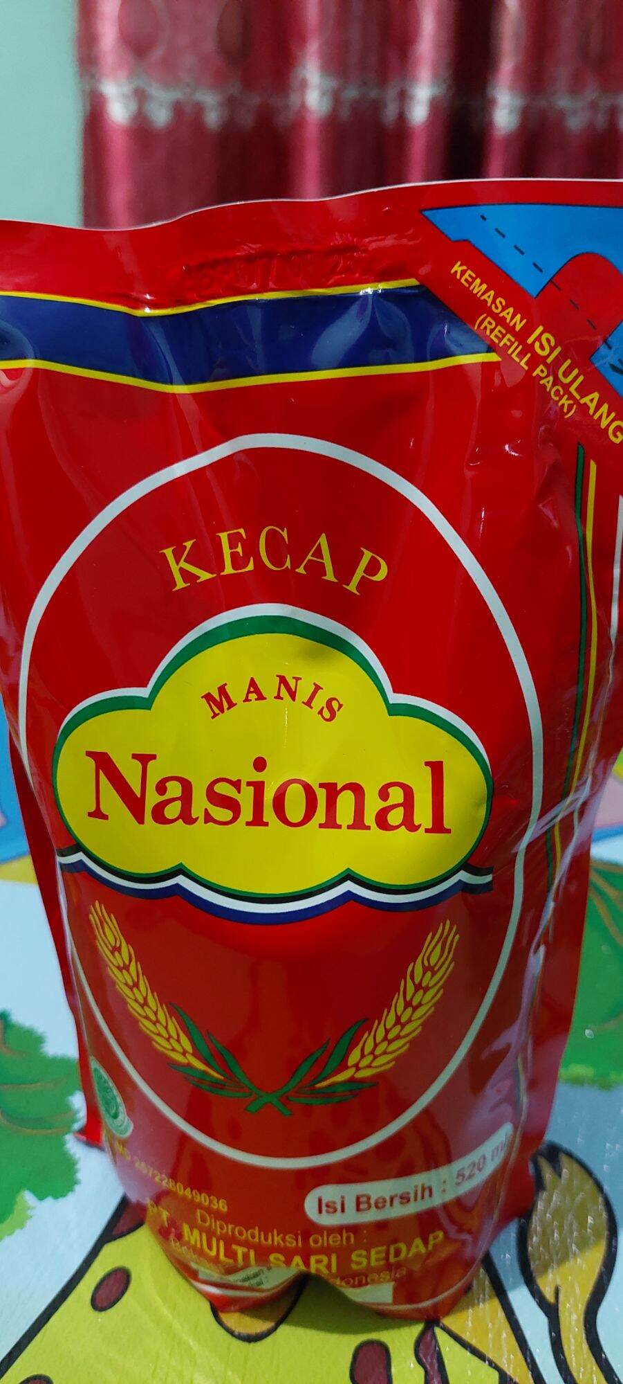 Kecap Manis Nasional Pouch 520ml | Lazada Indonesia