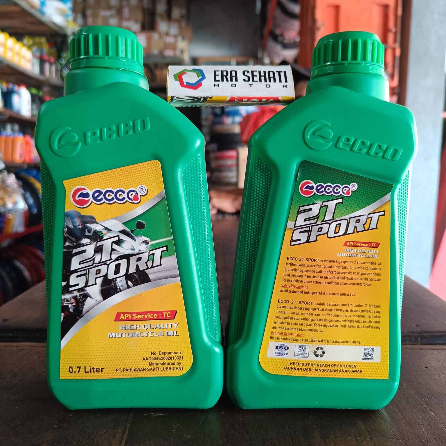OLI ECCO 2T SPORT 0,7L ORIGINAL | Lazada Indonesia