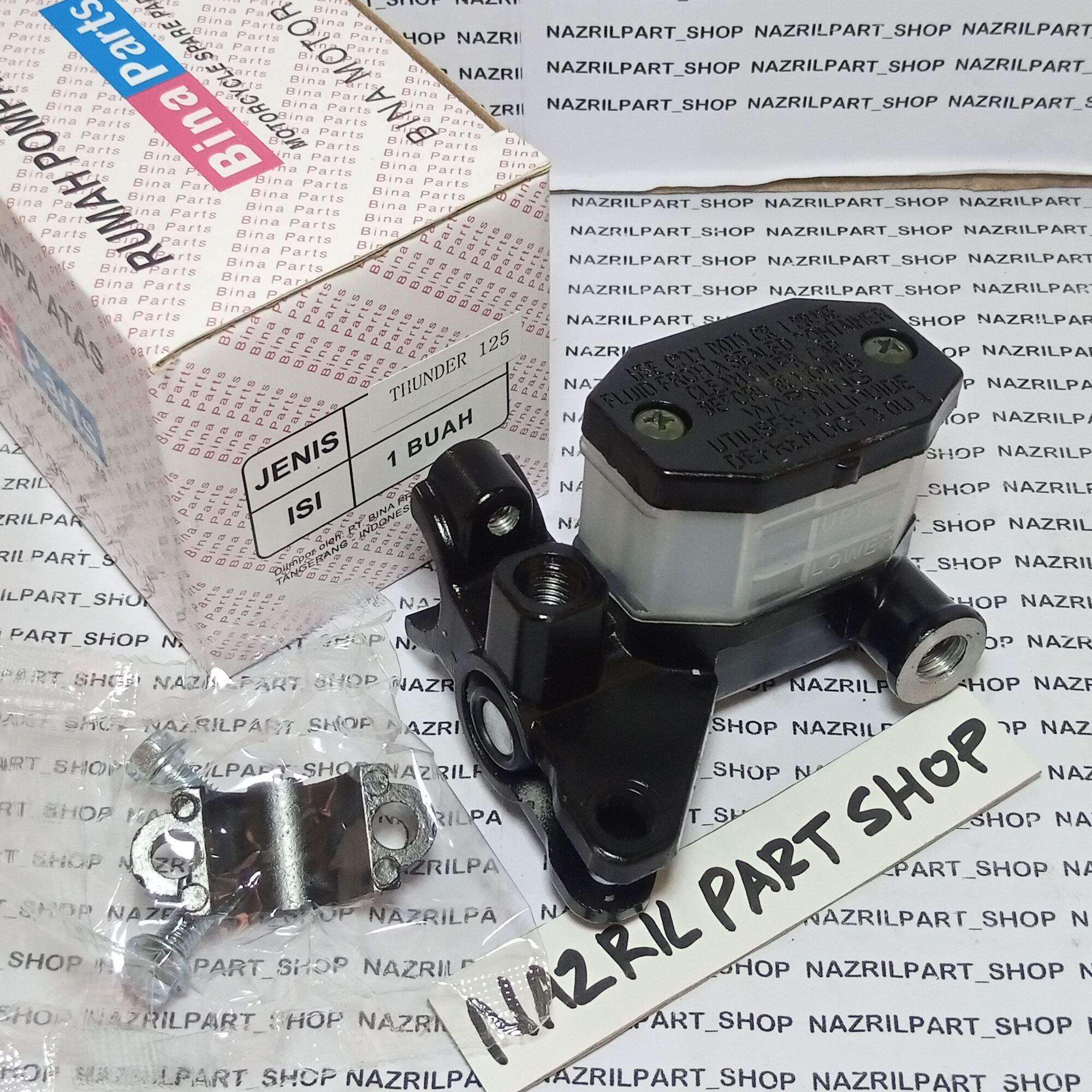MASTER REM ATAS THUNDER 125 / RUMAH MINYAK OLI REM THUNDER 125 | Lazada ...