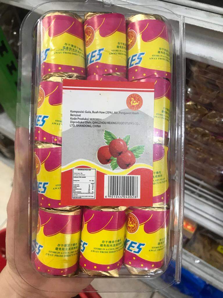 Manisan Sanca Jadul Koin /Haw Flakes Coin /Permen Sanca Lapis Jelly ...