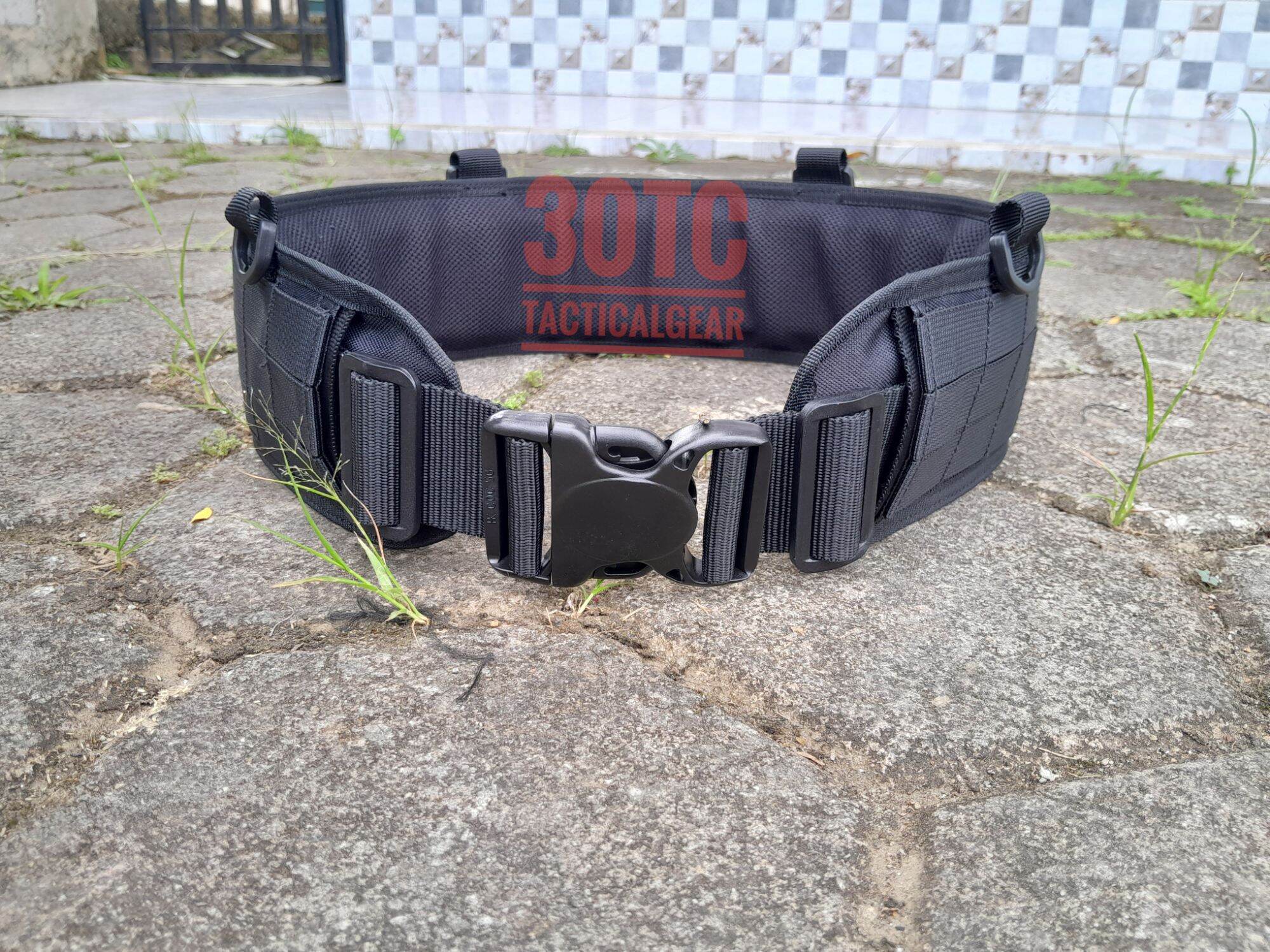 Kopel Tactical Polos Warbelt Battle Belt Ikat Pinggang Tentara Brimob Airsoft Army Taktis Sabuk