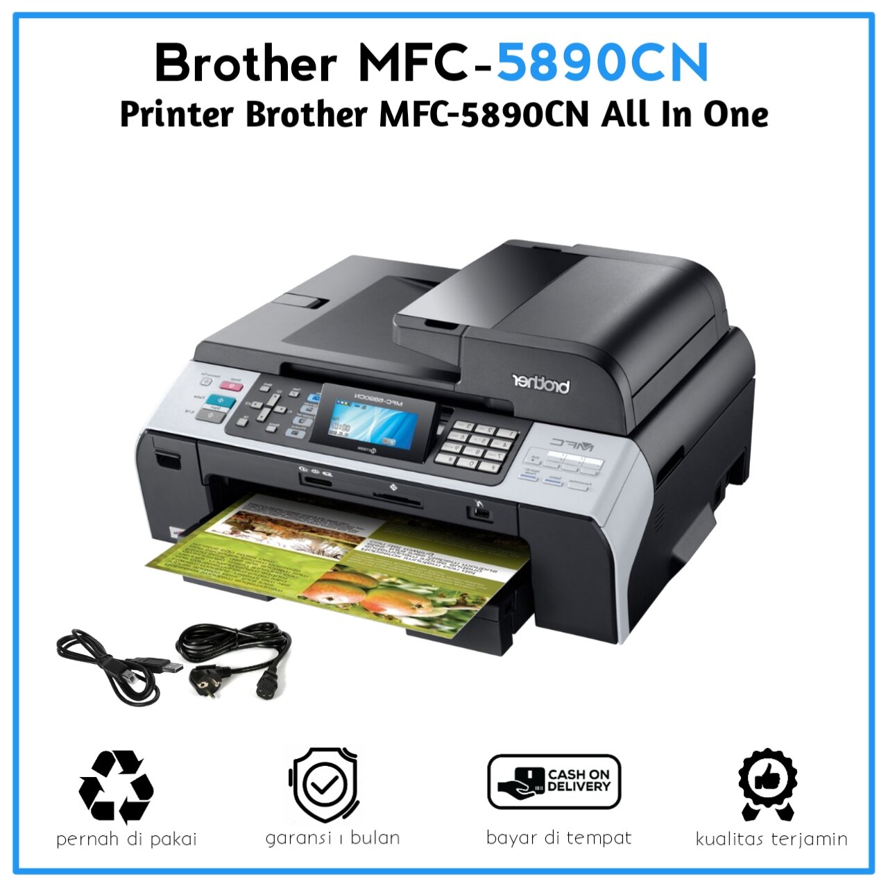 Printer Brother MFC-5890CN All In One Printer Color | Lazada Indonesia