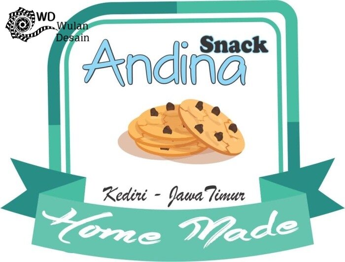 Cetak Stiker Label Produk untuk Cookies & Cake Bisa Request Desain ...