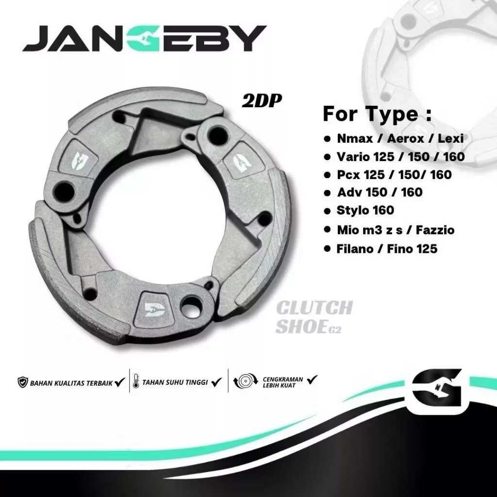 Kampas Ganda Carbon JANGEBY G2 Nmax Vario 125 150 160 Aerox Lexi Pcx ...