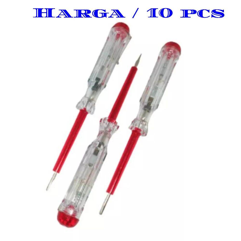 TESPEN LISTRIK 10 PCS/OBENG KOSS TESPEN ORIGINAL 100-500 VAC 14 cm/19 ...