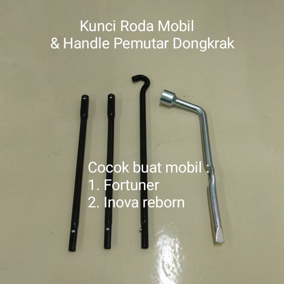 Paket Kunci & Kunci pelepas ban serep Roda mobil Toyota Fortuner ...