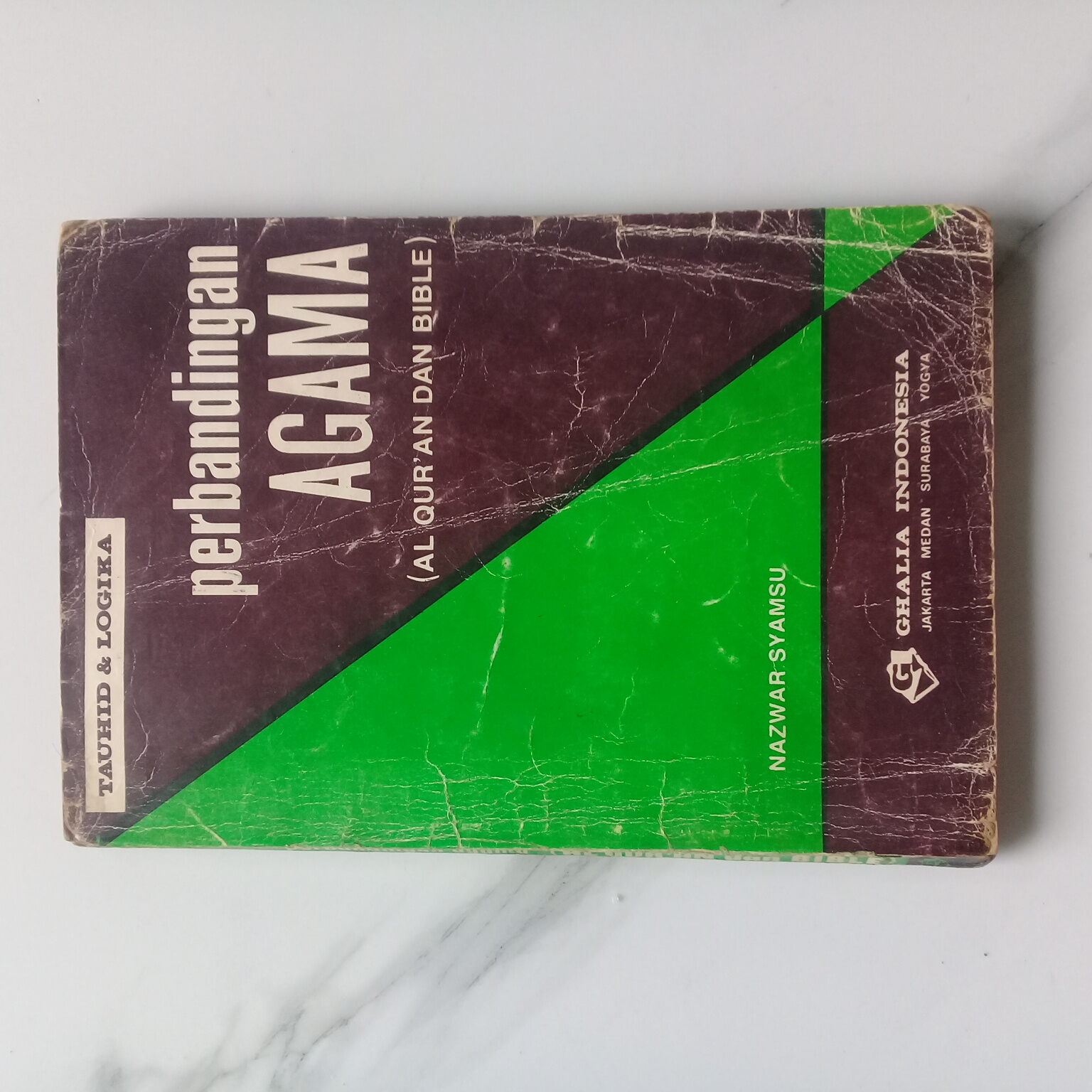 Buku Nazwar Syamsu dengan TTD Paraf Asli 1977 Perbandingan Agama Quran ...