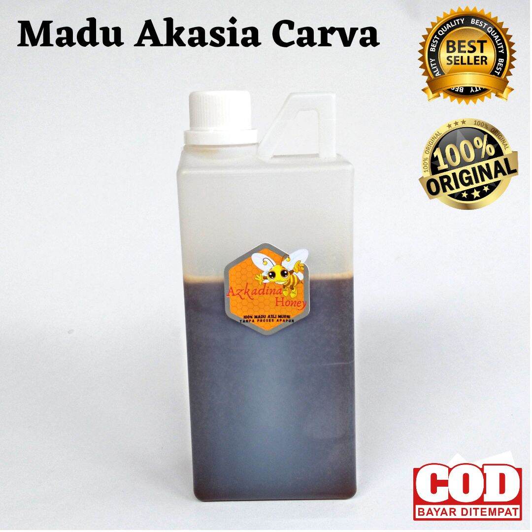 Madu Akasia Asli Jambi 1 Kg . 100% Murni Pure Raw Honey . | Lazada ...