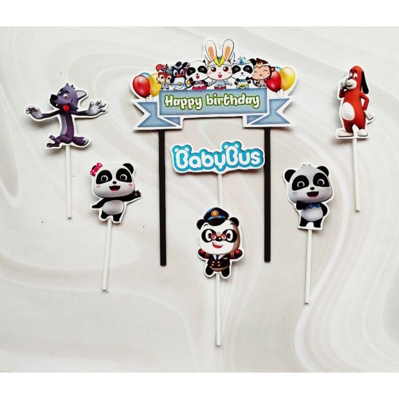 topper toper hiasan kue cake nasi tumpeng puding ulang tahun happy ...